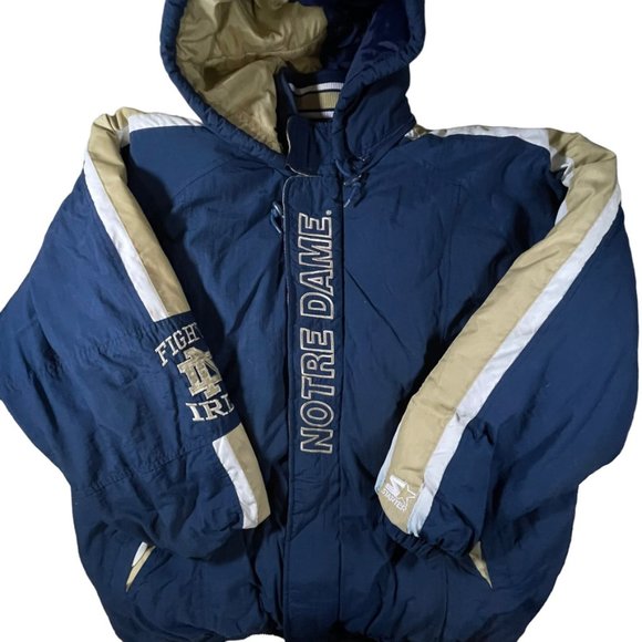 STARTER | Jackets & Coats | Vintage University Of Notre Dame Fighting ...